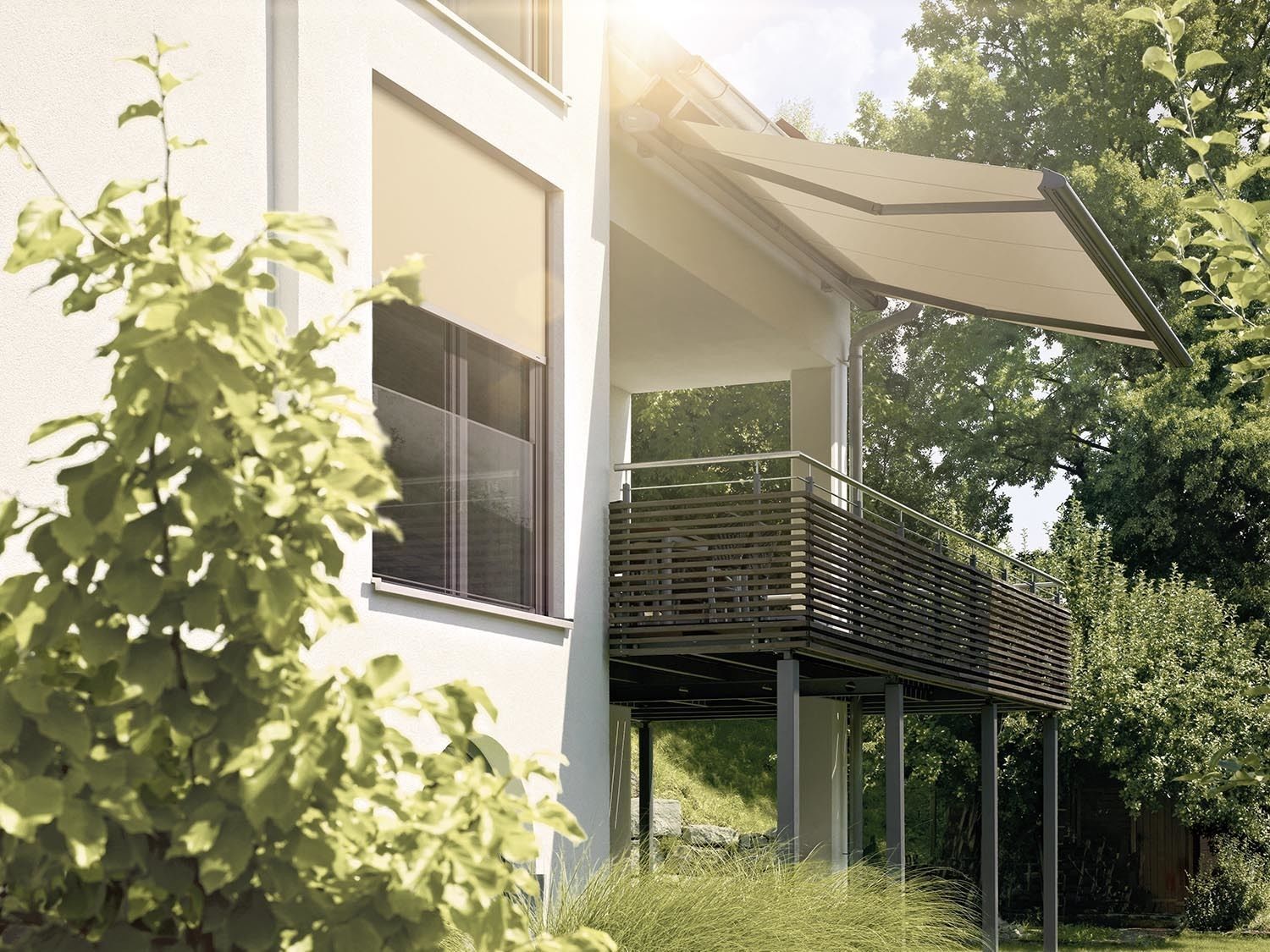 Fenster-System-Markise mit easyZIP-Führung - Greve Rolladenbau ...